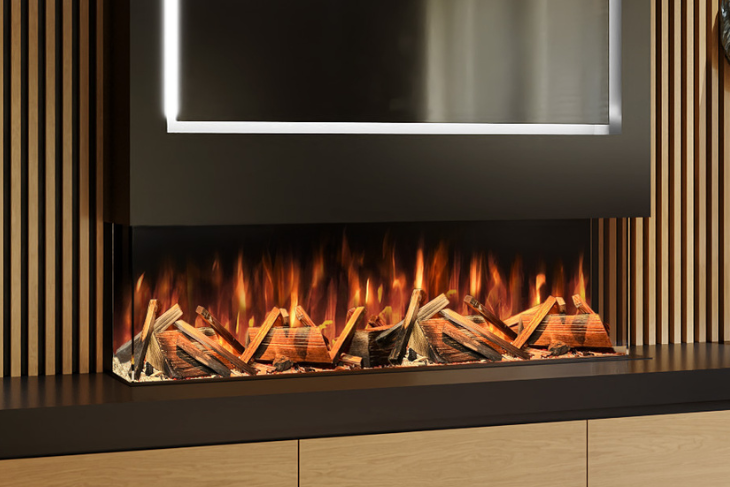 Advance Series 1300 Panoramic Electric Fireplace - from Evolution Fire ...